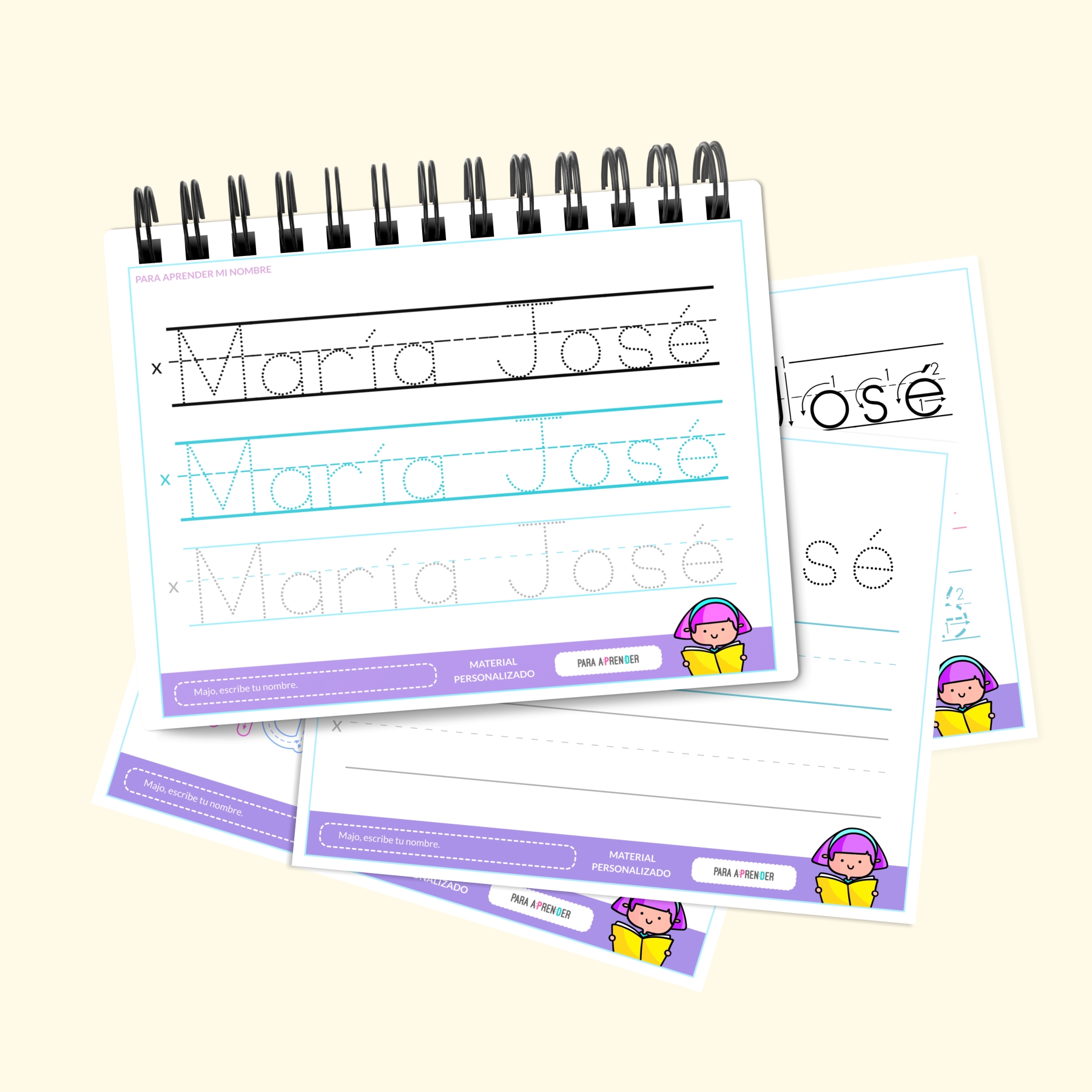 Actividad De Nombre Propio 1 Plantilla De Actividades Para Trabajar El