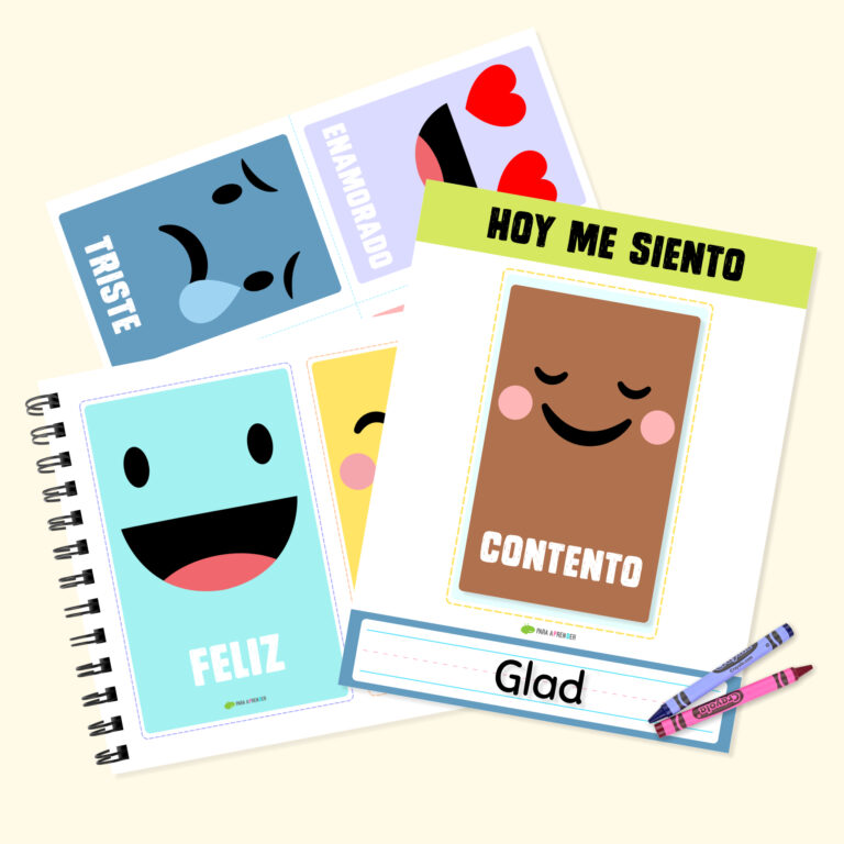 Las Emociones Para Niños En PDF-Material Para Preescolar