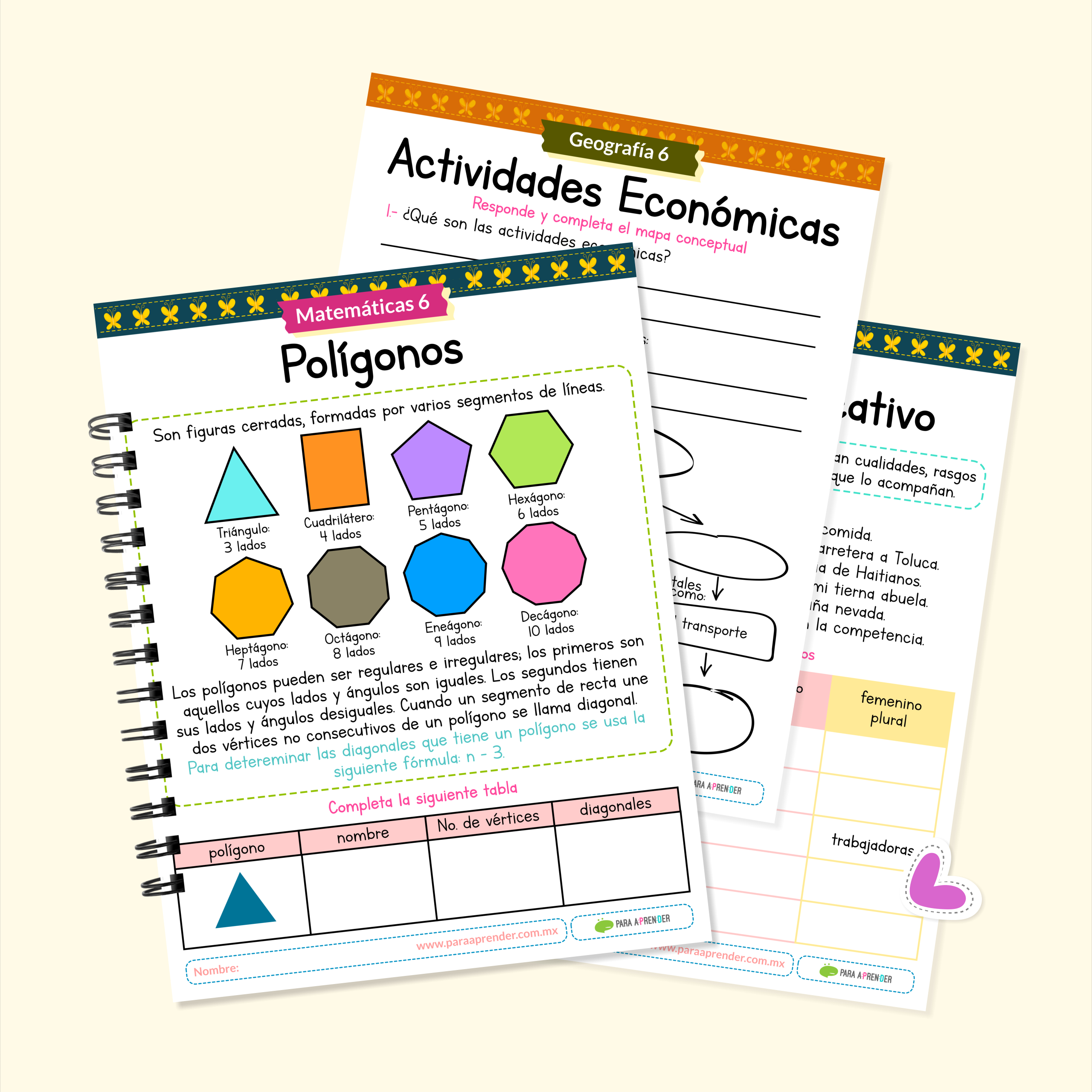6° De Primaria NEM Guía De Repaso En PDF Con 78 Páginas